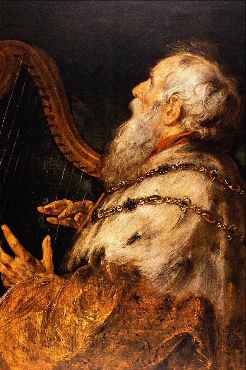 Le roi David | Peter Paul Rubens | Estampe d'art